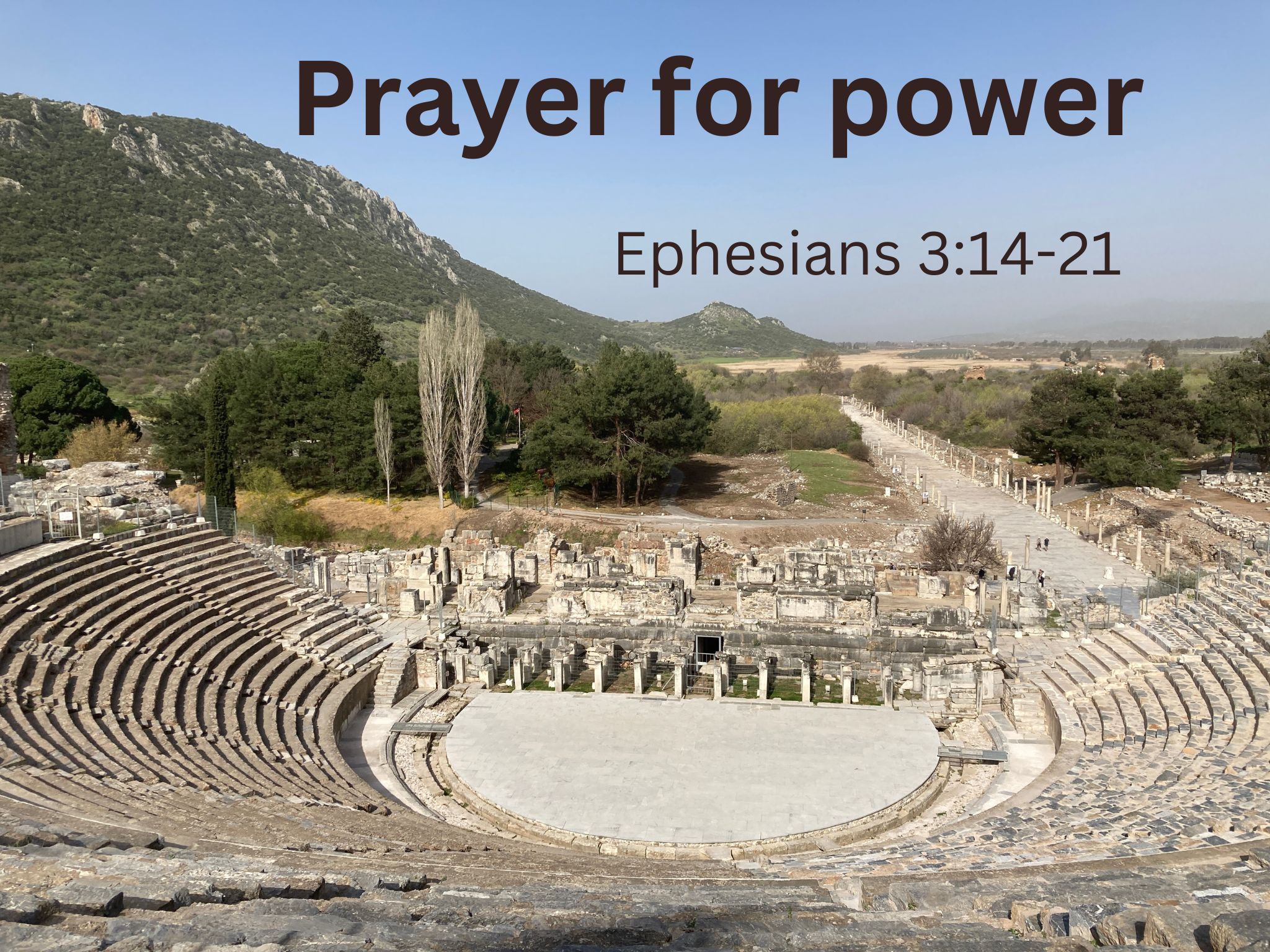 Prayer for Power | Prairie Oaks Pulpit
