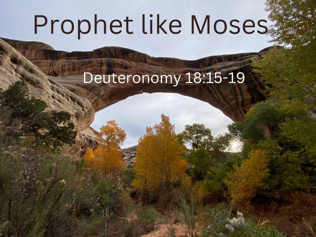 Greater than Moses | Prairie Oaks Pulpit